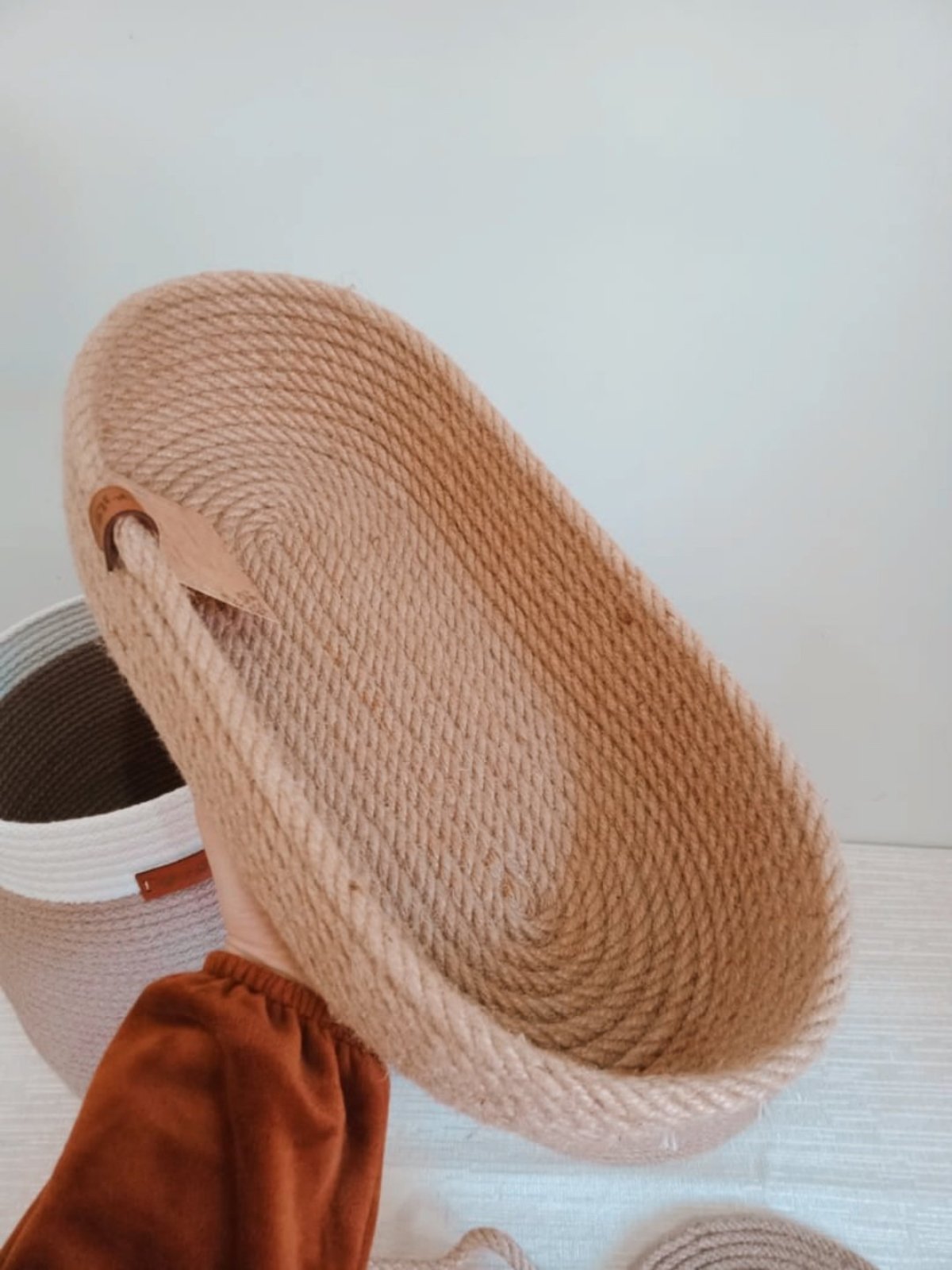 Jute rope organizer - Cotzl - Come To The Light Initiative