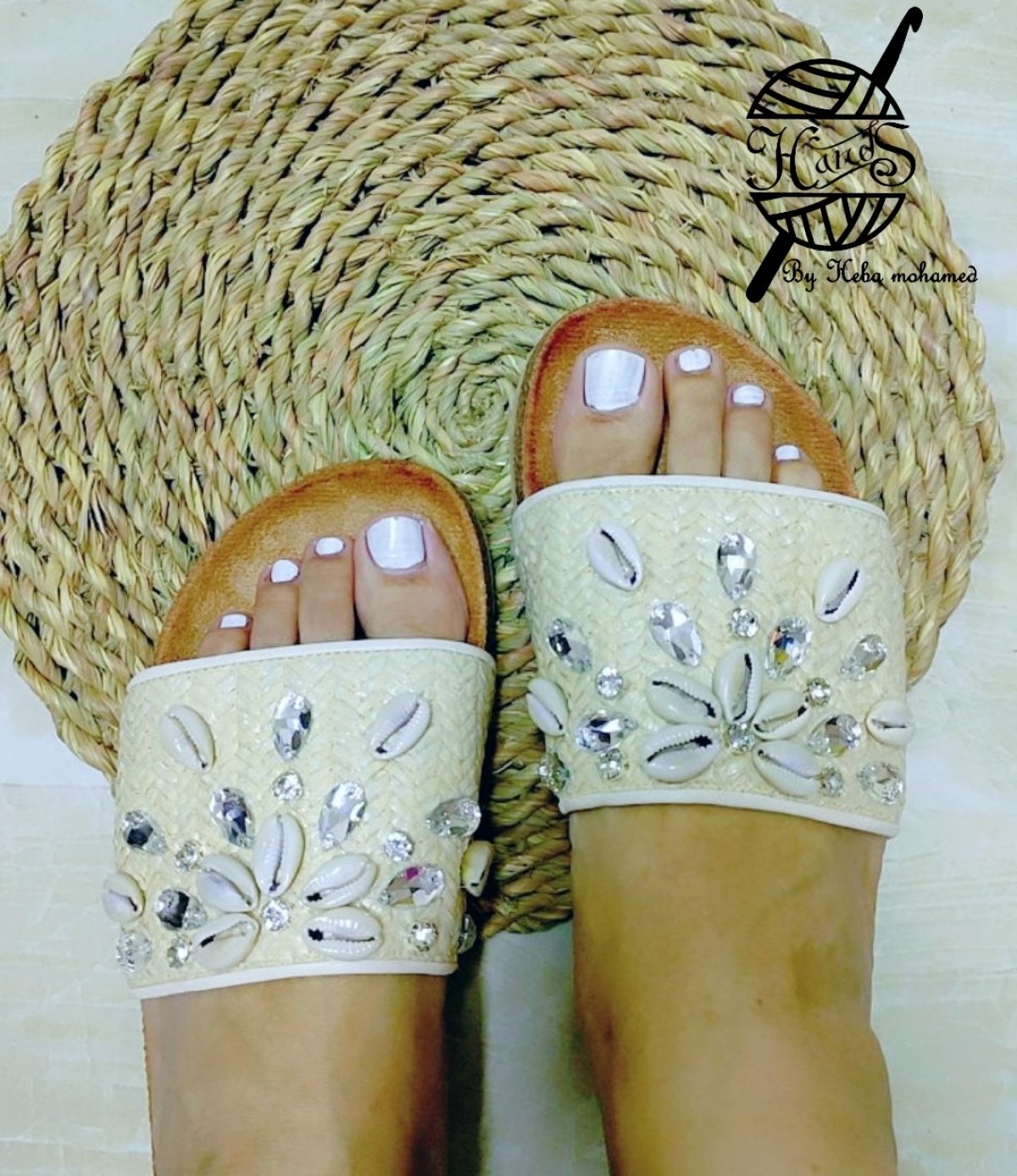 Diamond stone slippers - Cotzl - Come To The Light Initiative