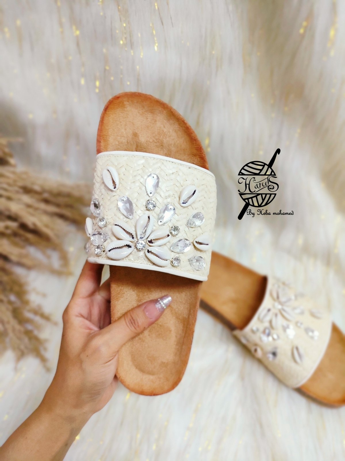 Diamond stone slippers - Cotzl - Come To The Light Initiative