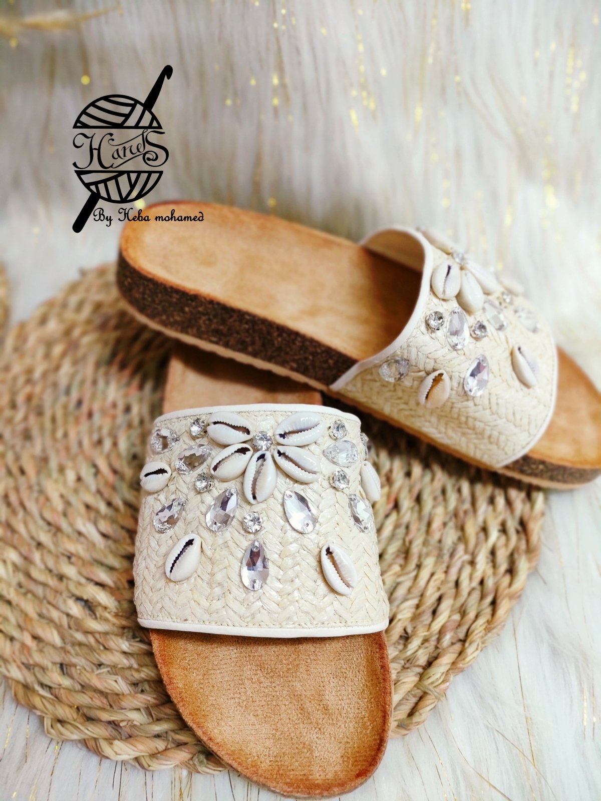 Diamond stone slippers - Cotzl - Come To The Light Initiative