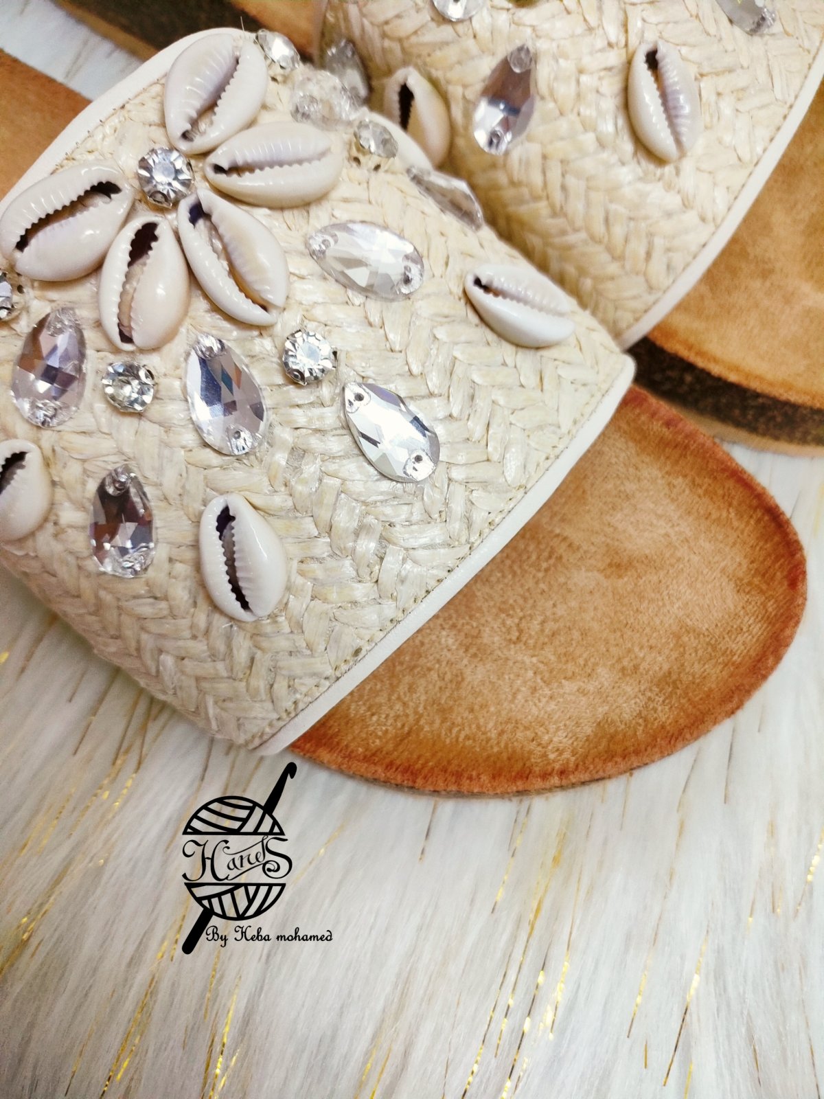 Diamond stone slippers - Cotzl - Come To The Light Initiative