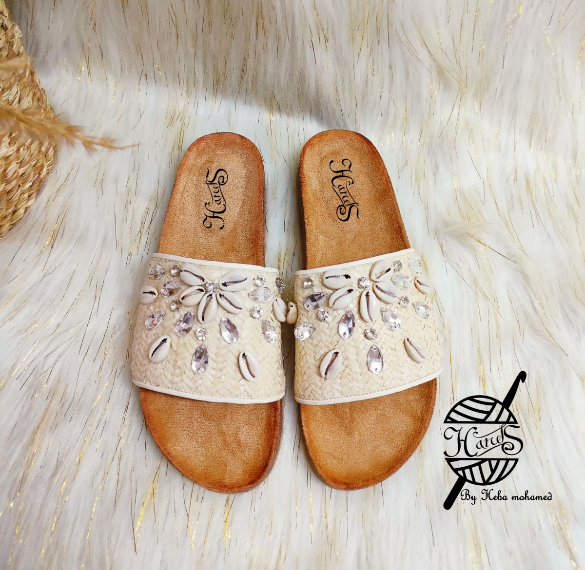 Diamond stone slippers - Cotzl - Come To The Light Initiative
