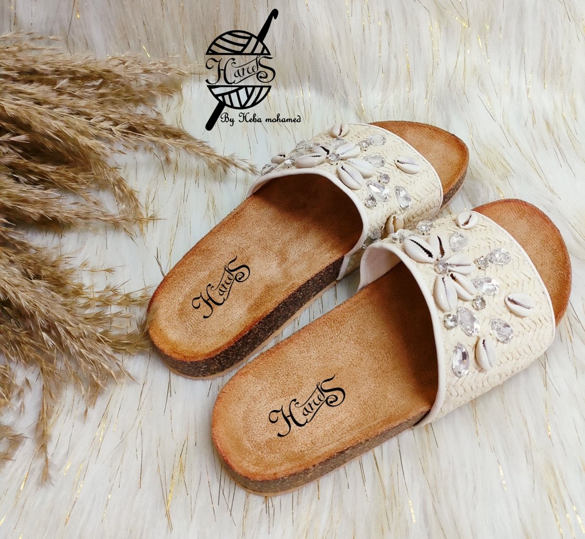 Diamond stone slippers - Cotzl - Come To The Light Initiative