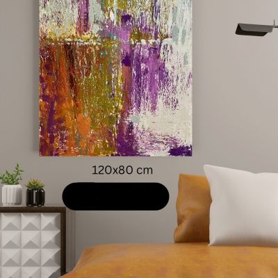 Nostalgia - abstract painting - Cotzl - Come To The Light Initiative